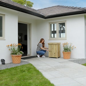 Simply Wood Keep Safe Parcel Store - Etsy UK