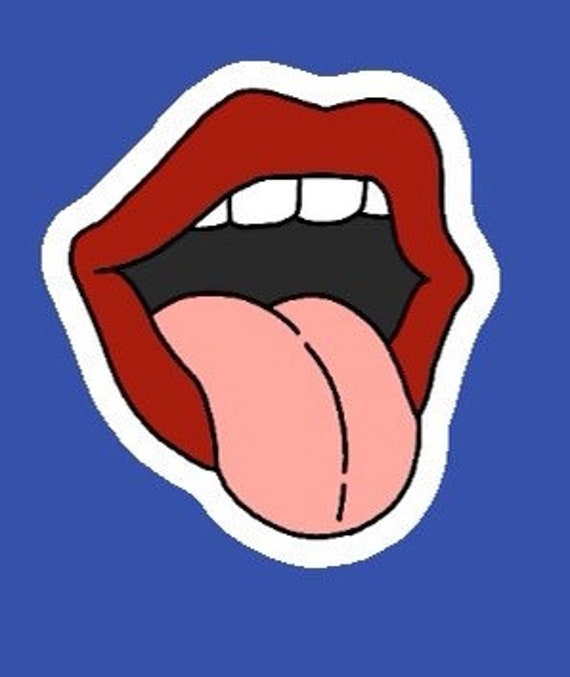 Open Mouth Sticker - Etsy