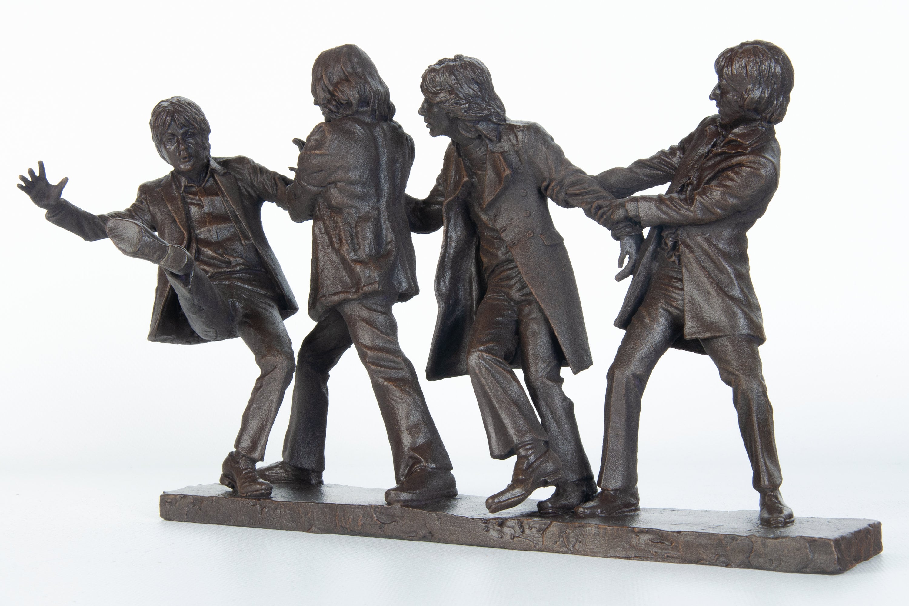 The Beatles Sculpture - Mad Day Out -by Andy Edwards - Etsy