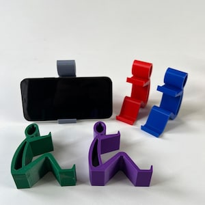 Stick Man Phone Holder - Quirky PLA Smartphone Stand - Creative Desk ...