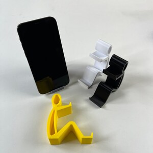 Stick Man Phone Holder - Quirky PLA Smartphone Stand - Creative Desk ...