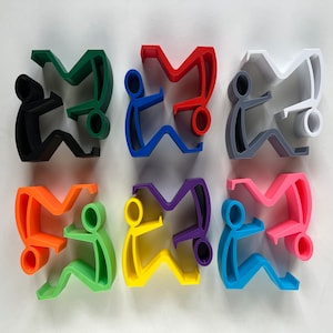 Stick Man Phone Holder - Quirky PLA Smartphone Stand - Creative Desk ...