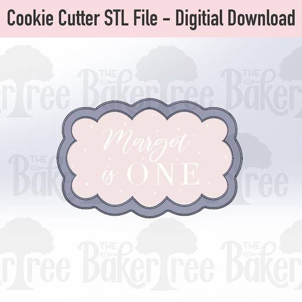 Scalloped Rectangle Shape - Etsy