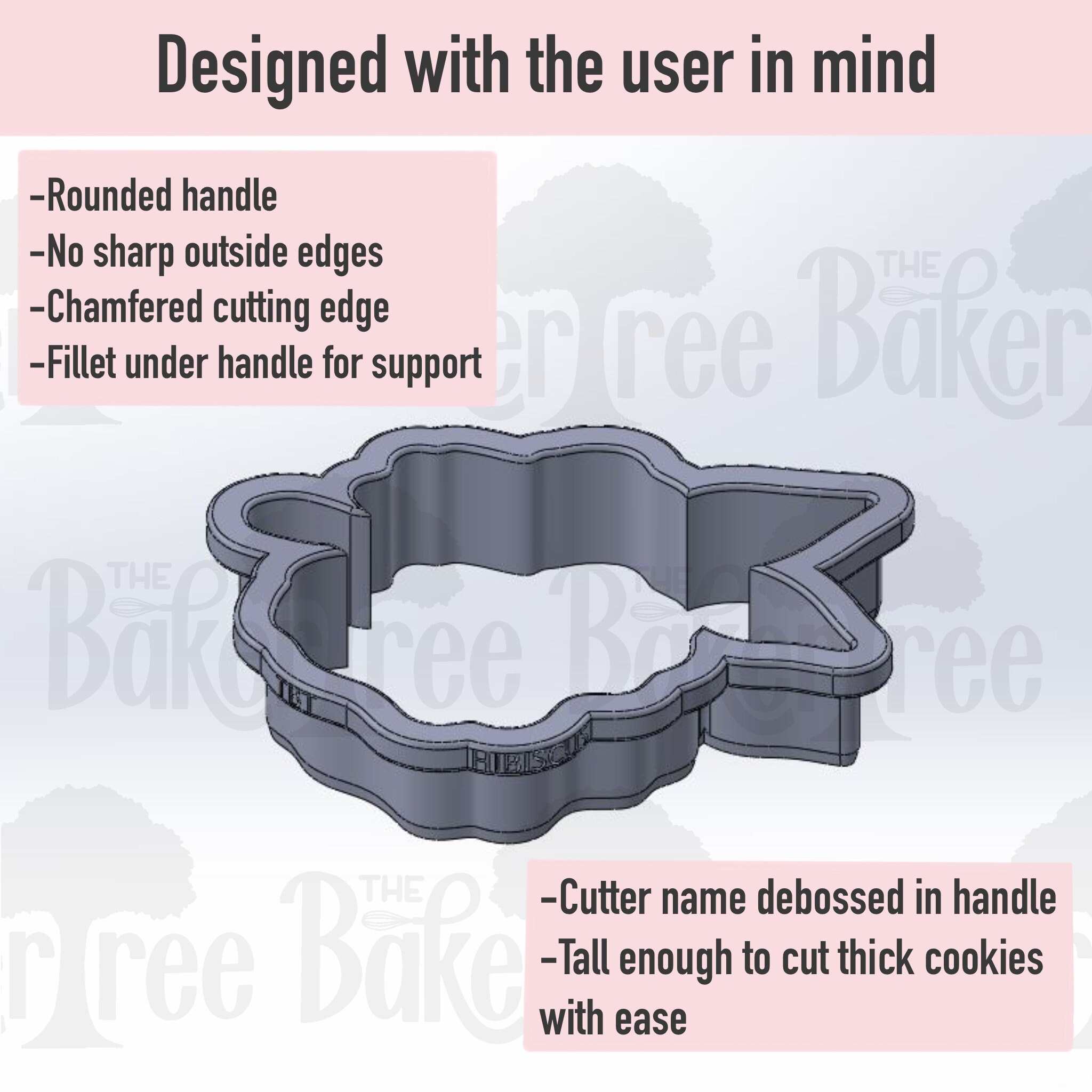 Hibiscus - STL File Cookie Cutter - Digital Download - Etsy