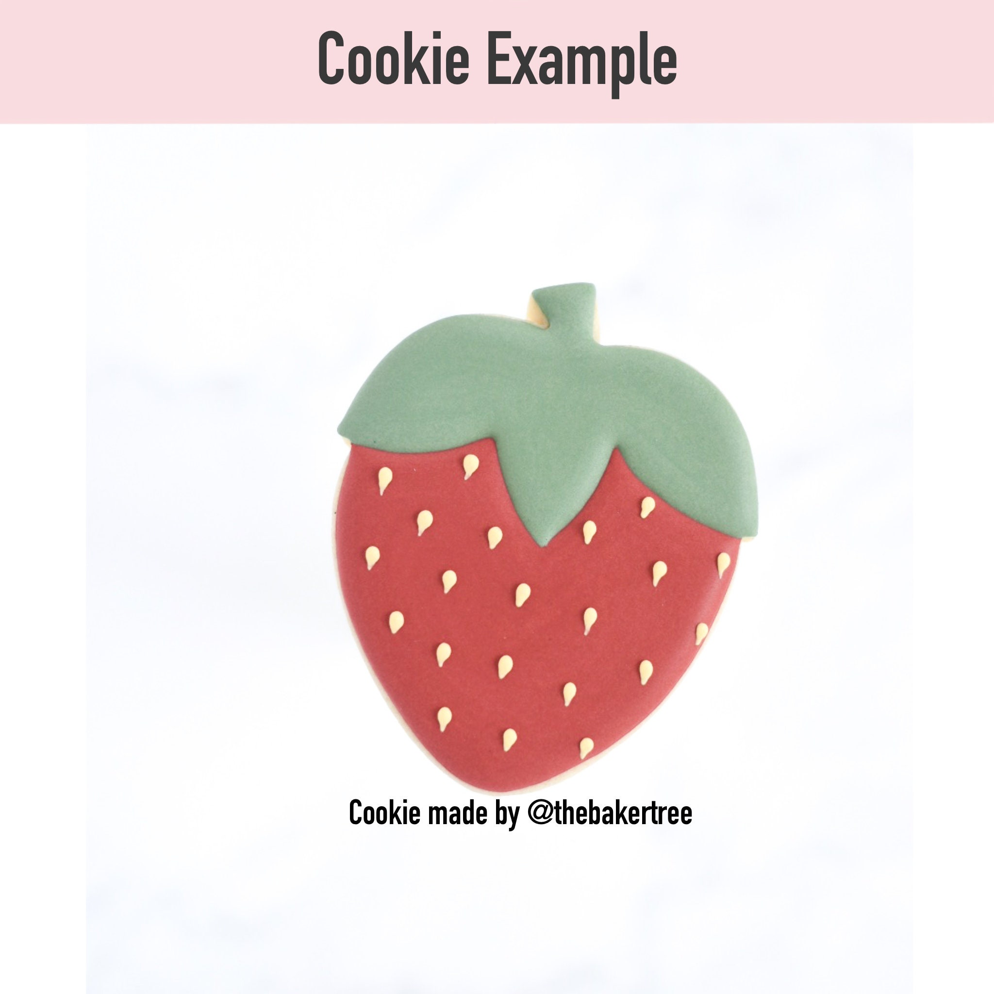 Strawberry STL File Cookie Cutter Digital Download - Etsy