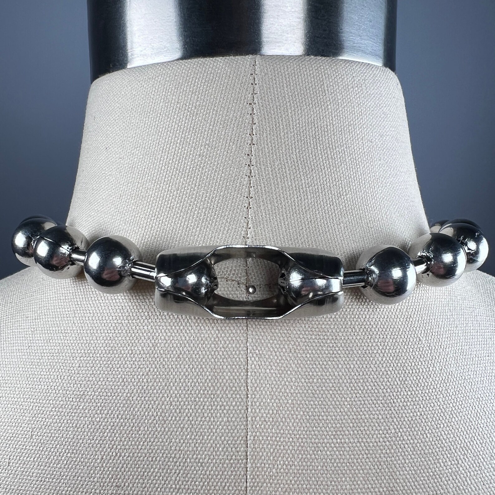 Extra Large Ball Chain Necklace Choker 12mm Stainless Steel Oversized ...