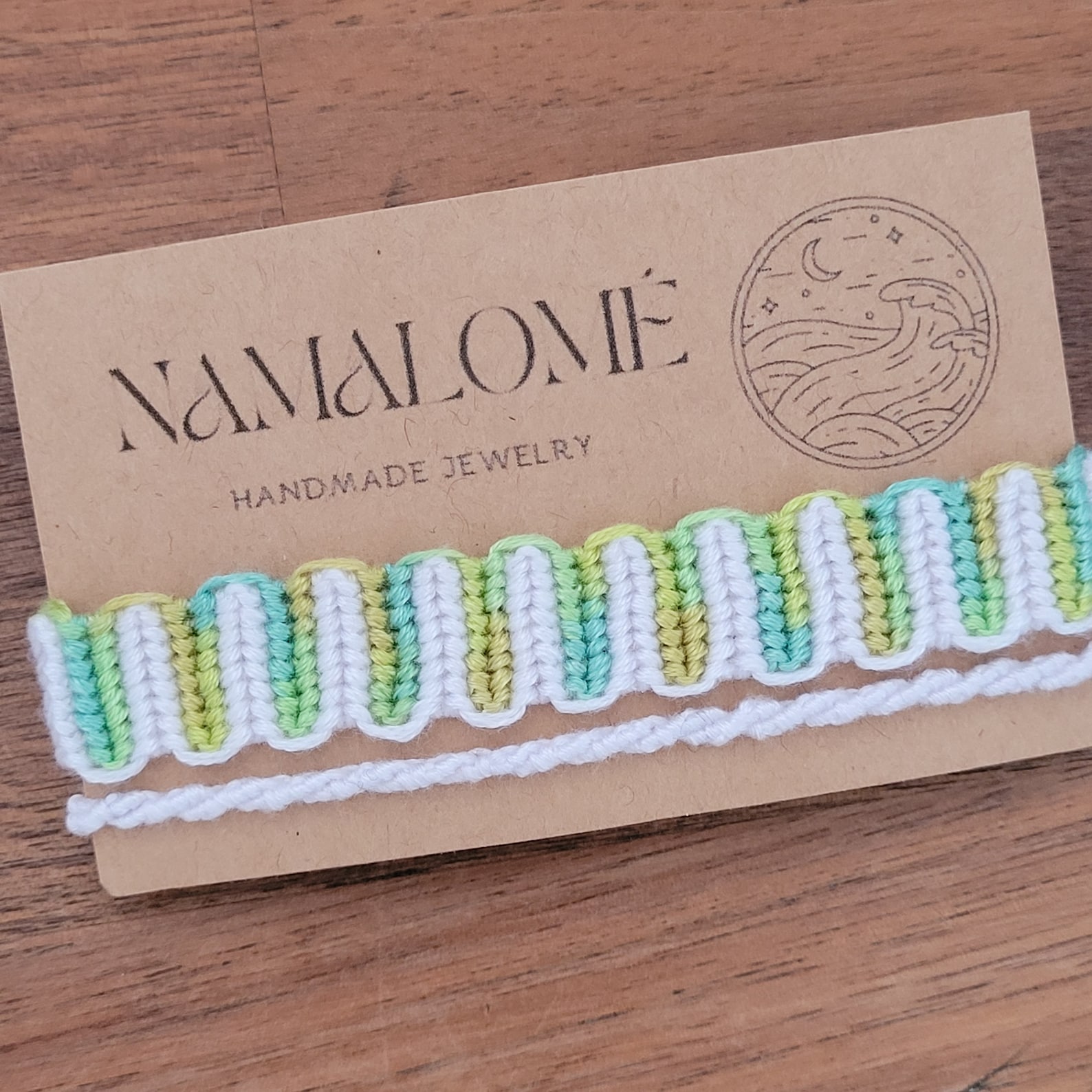 Set of Two Adjustable Friendship Bracelets | Knotted Cotton Thread - Etsy