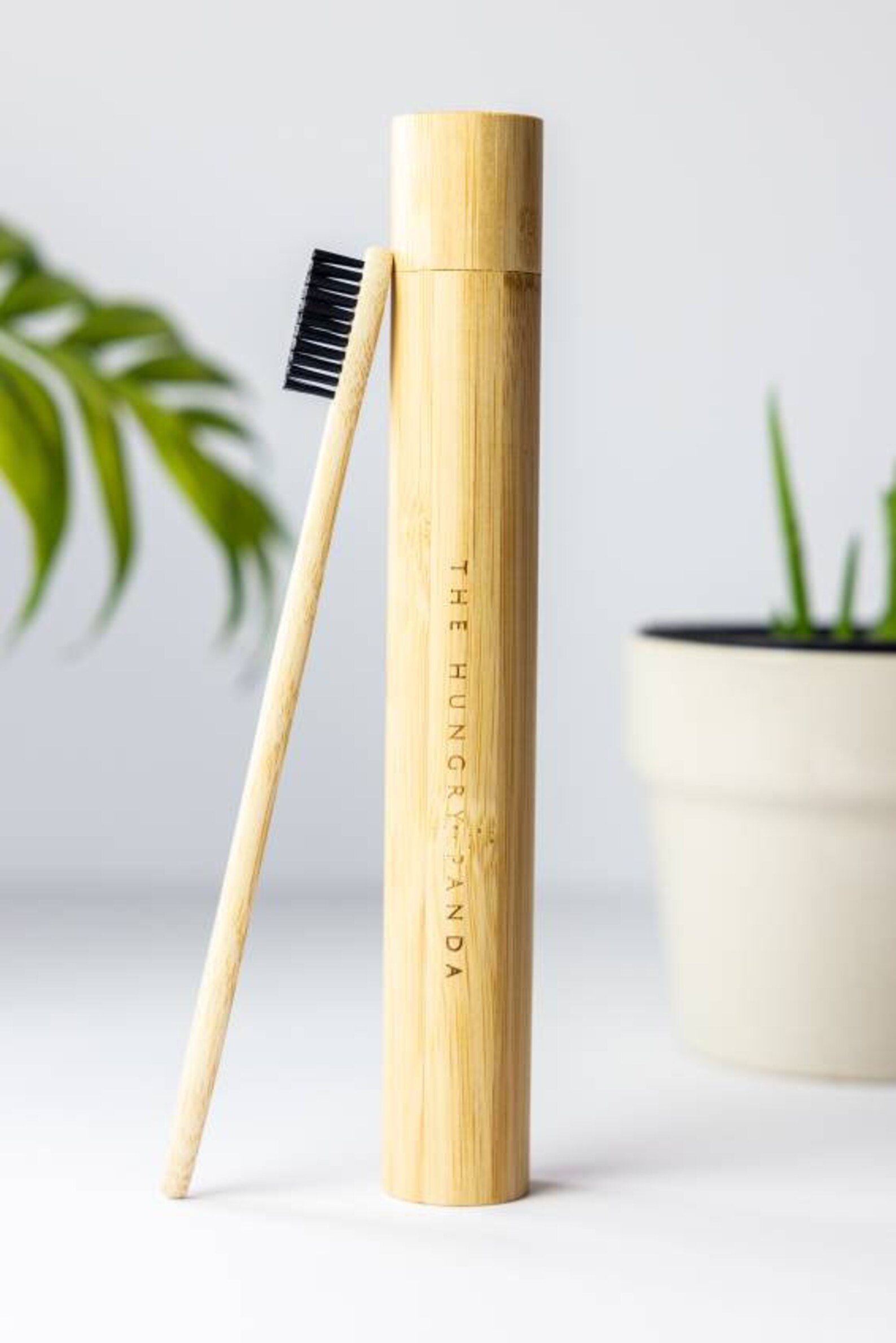 Eco Friendly/ Sustainable/natural Bamboo/travel Toothbrush/ Holder ...