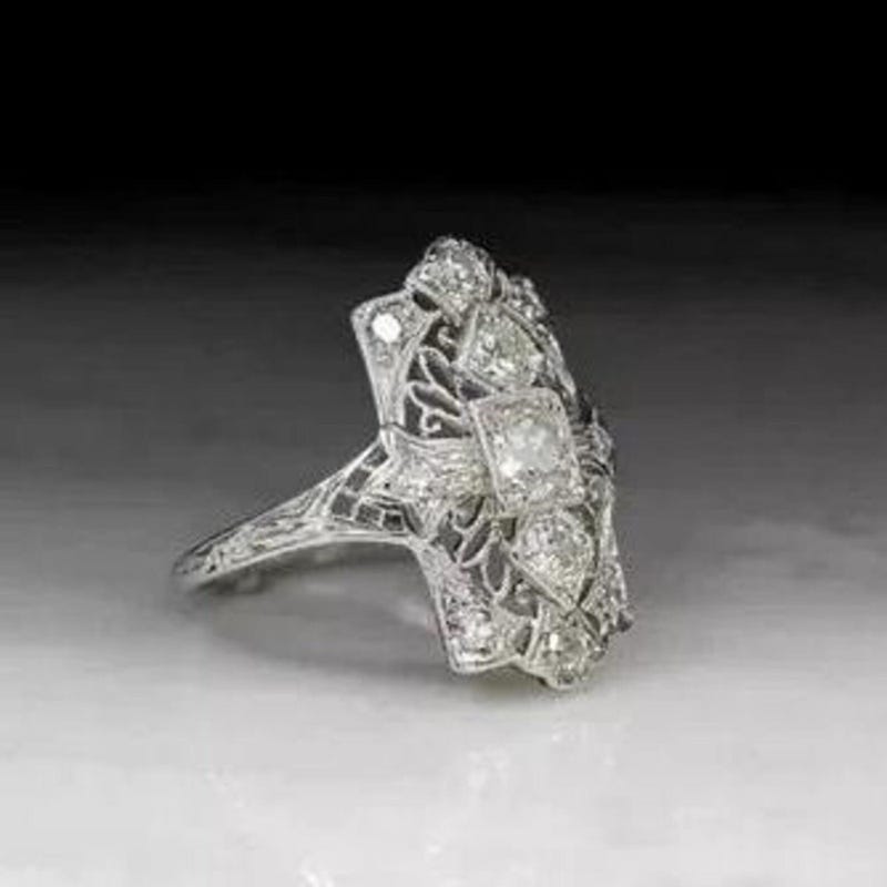 Edwardian Ring Filigree - Etsy