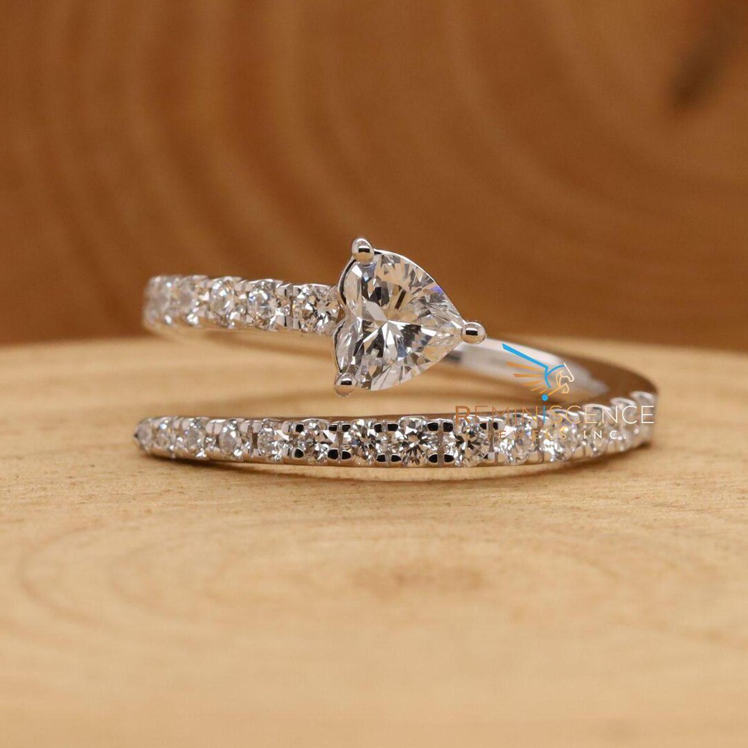 Bypass Shank Ring, Open Gap Ring, Finger Wrap Ring, Index Finger Ring ...