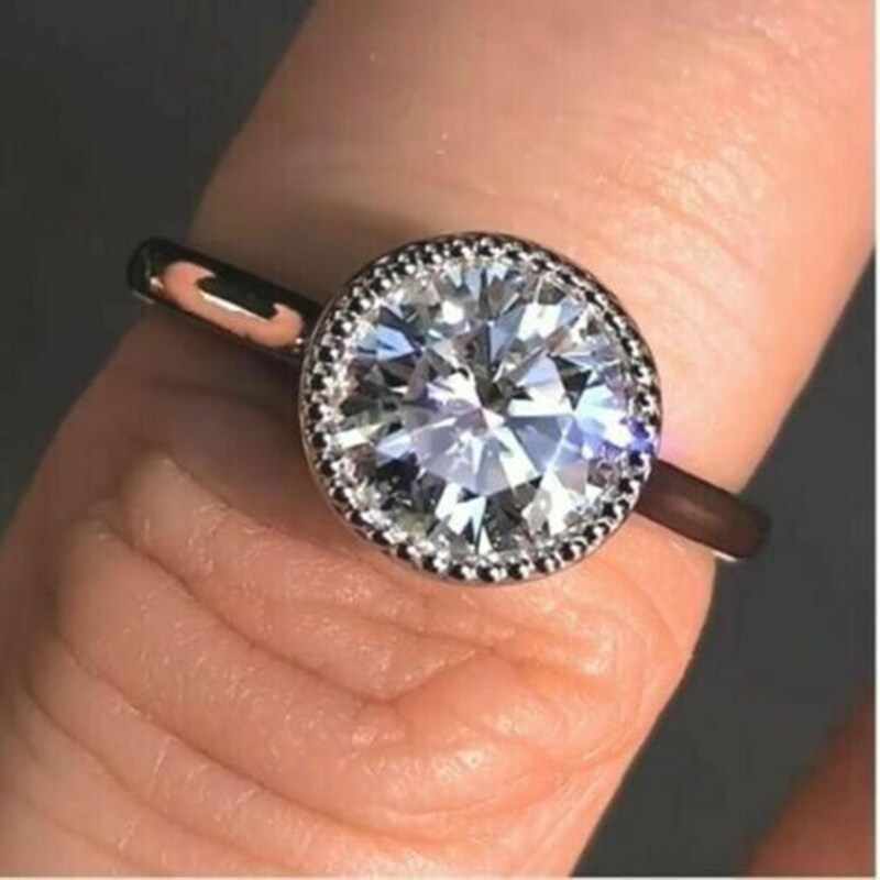 Milgrain Bezel Ring - Etsy