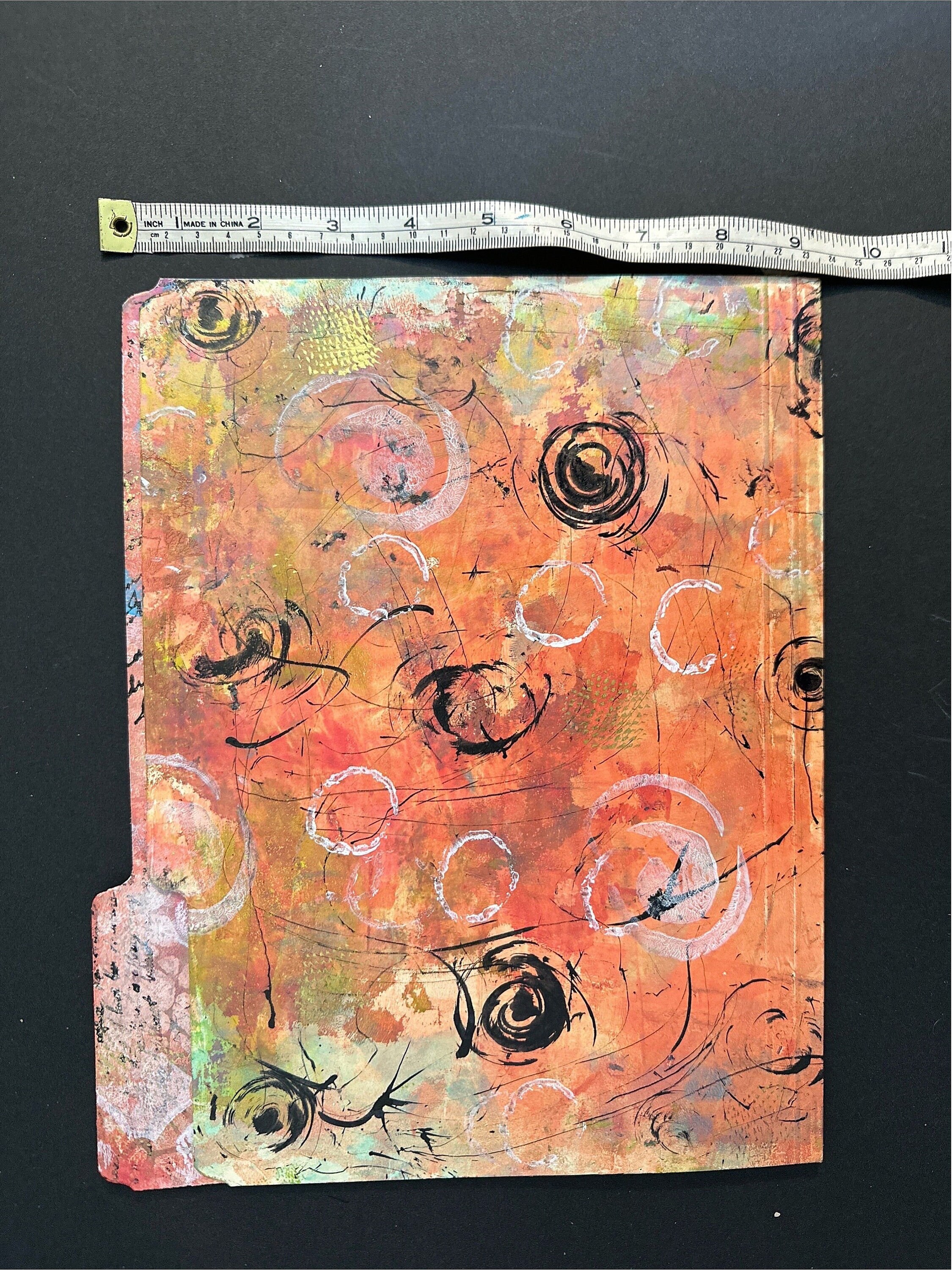 Mixed Media Folder, Collage Fodder, Collage Paper Packs - Etsy