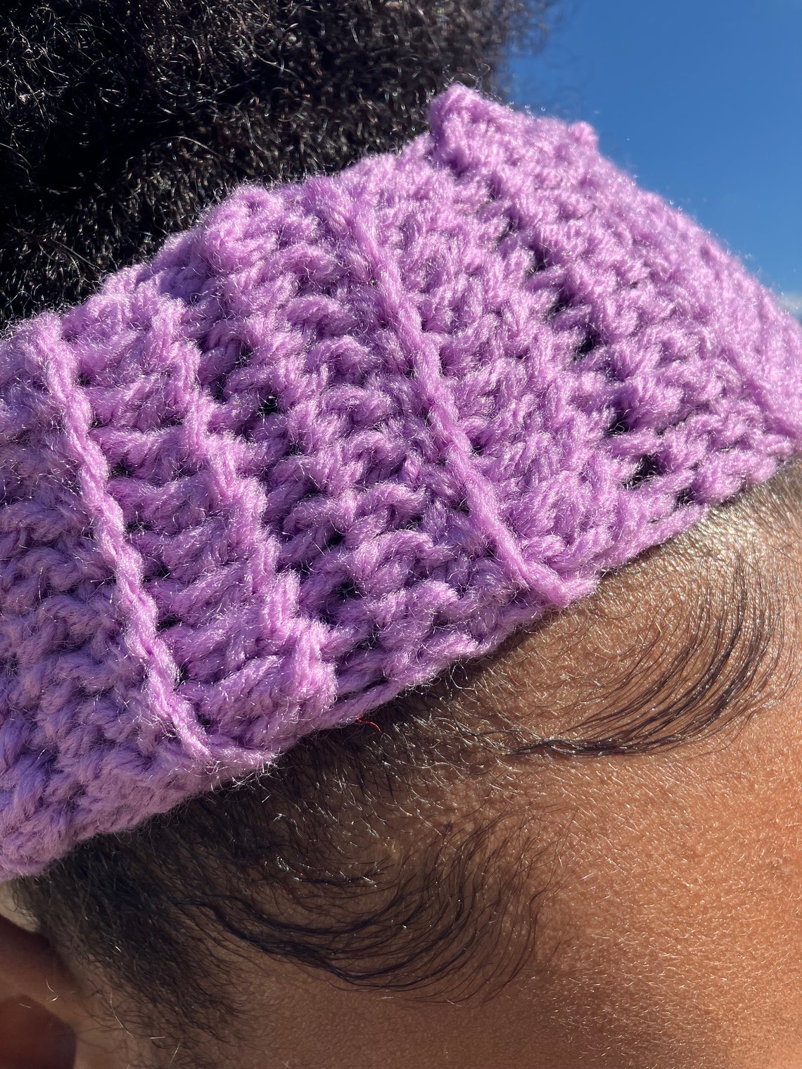 Simple Crochet Headband - Etsy
