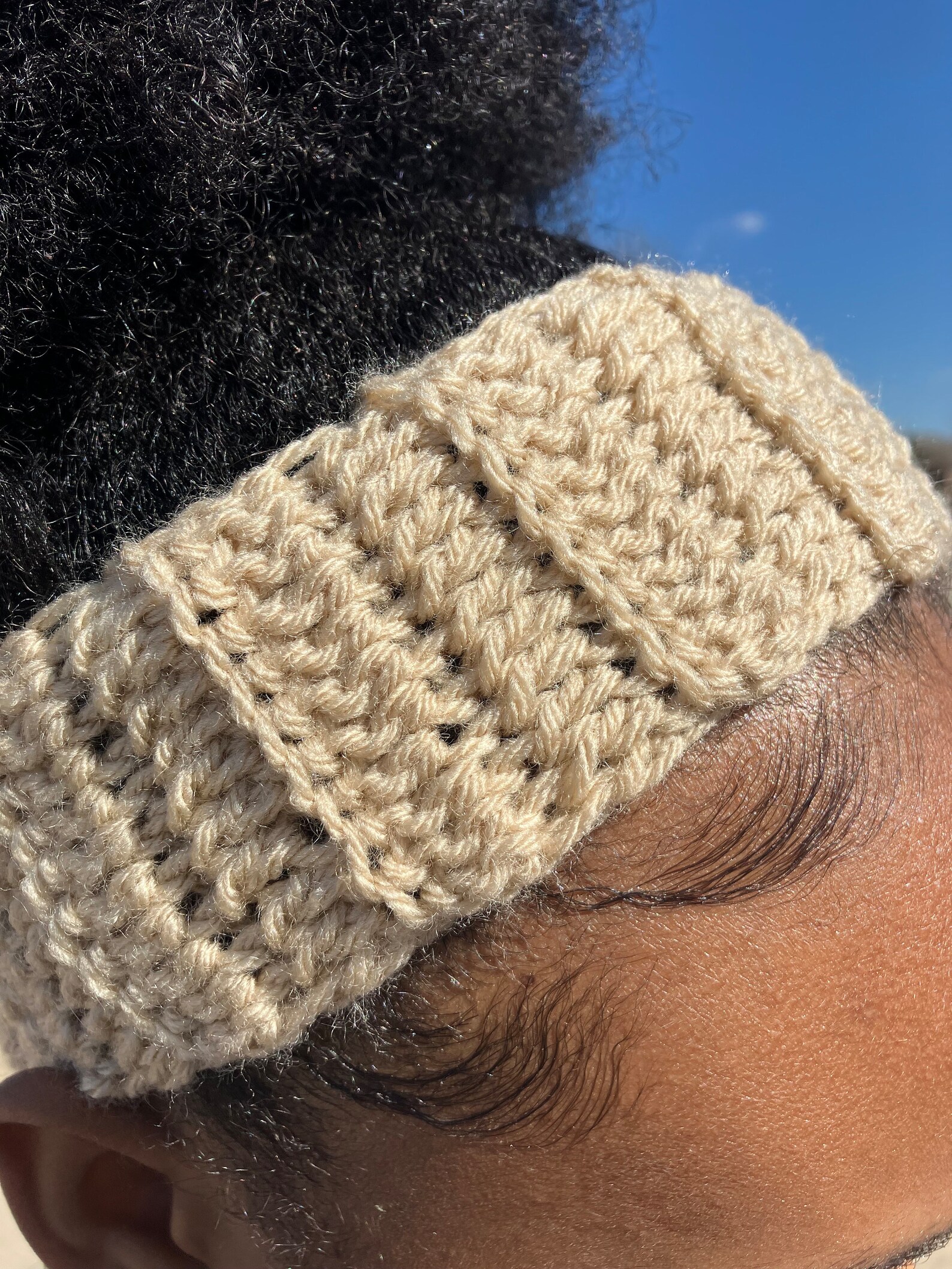 Simple Crochet Headband - Etsy