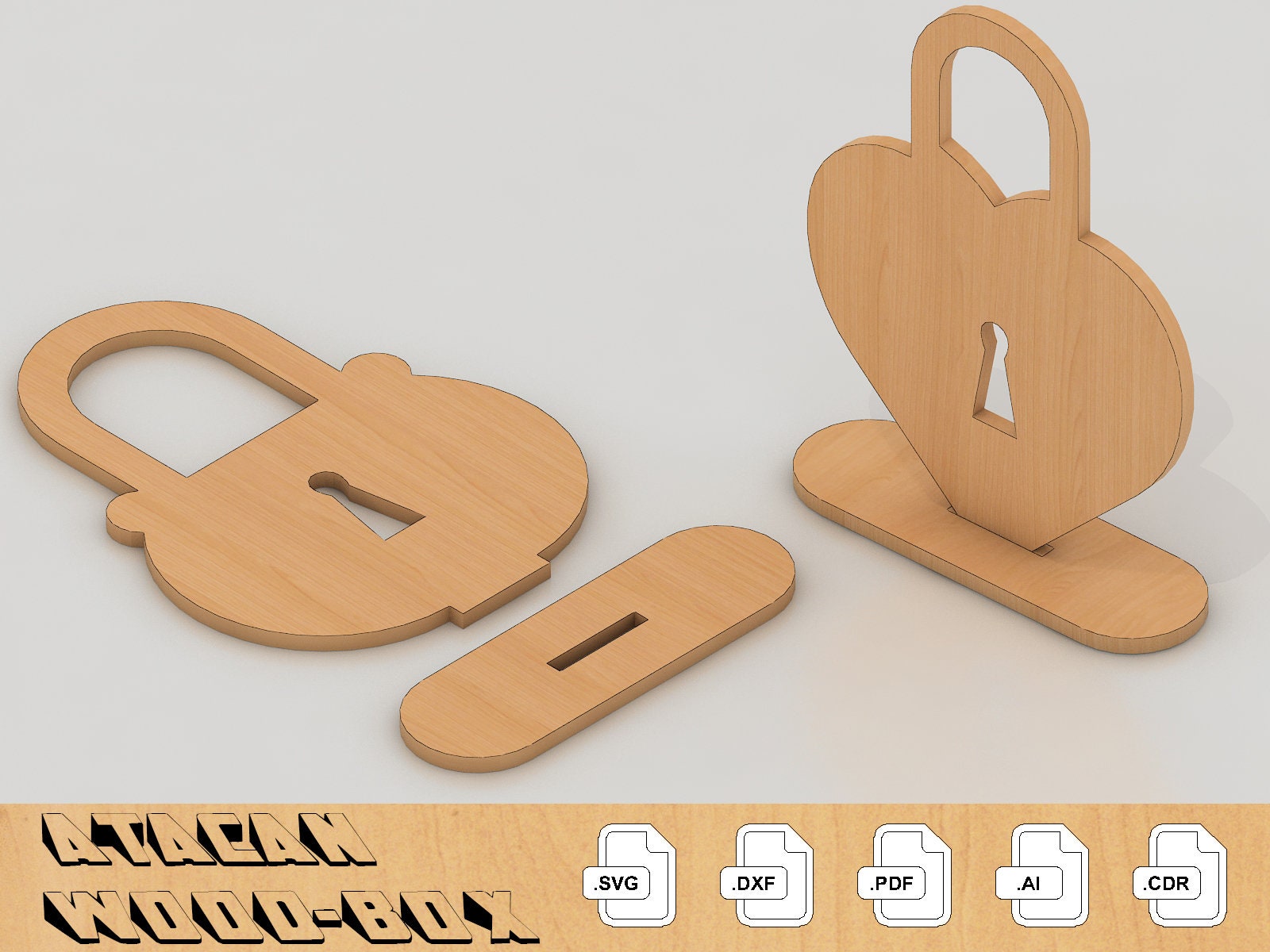 Name Tags Laser SVG Cutting Template / Wooden Tag DXF Cnc - Etsy Canada