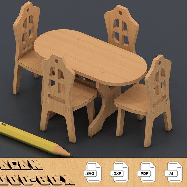 Furniture Dxf - Etsy