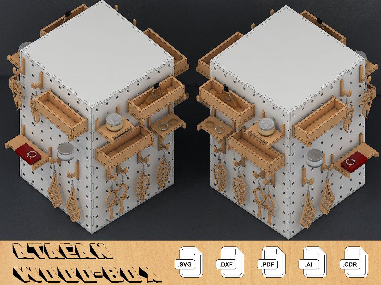 Pegboard Accessories Peg Hooks Peg Box Portable Pegboard - Etsy