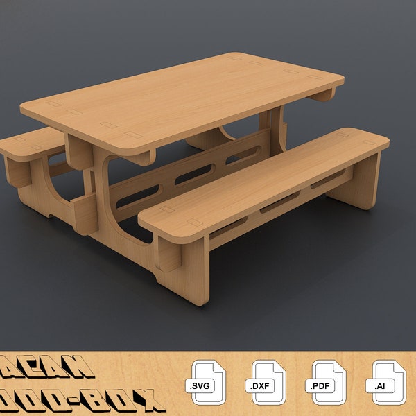 Picnic Table - Etsy