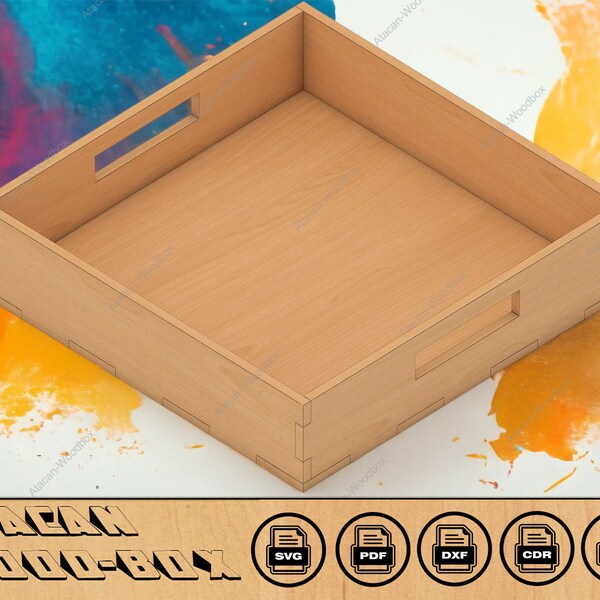 Wood Tray Template - Etsy