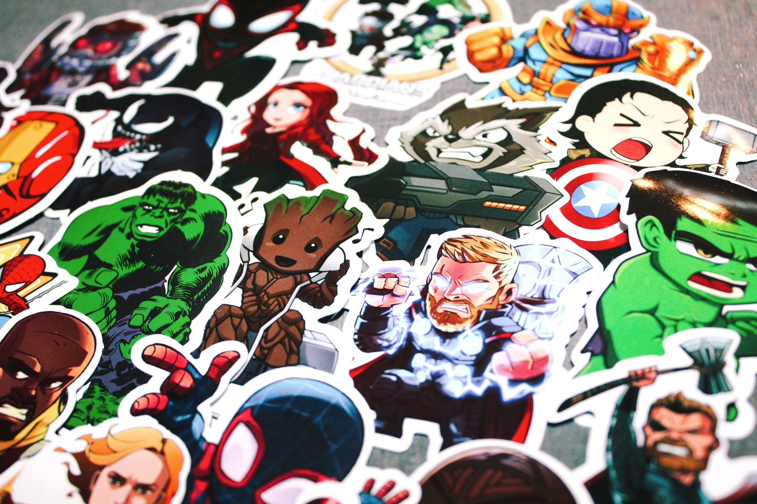 Craft Supplies & Tools Scrapbooking free shipping waterproof Marvel ...