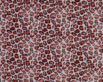 Purple and Hot Pink Leopard Print Fabric Leopard Print Hot - Etsy