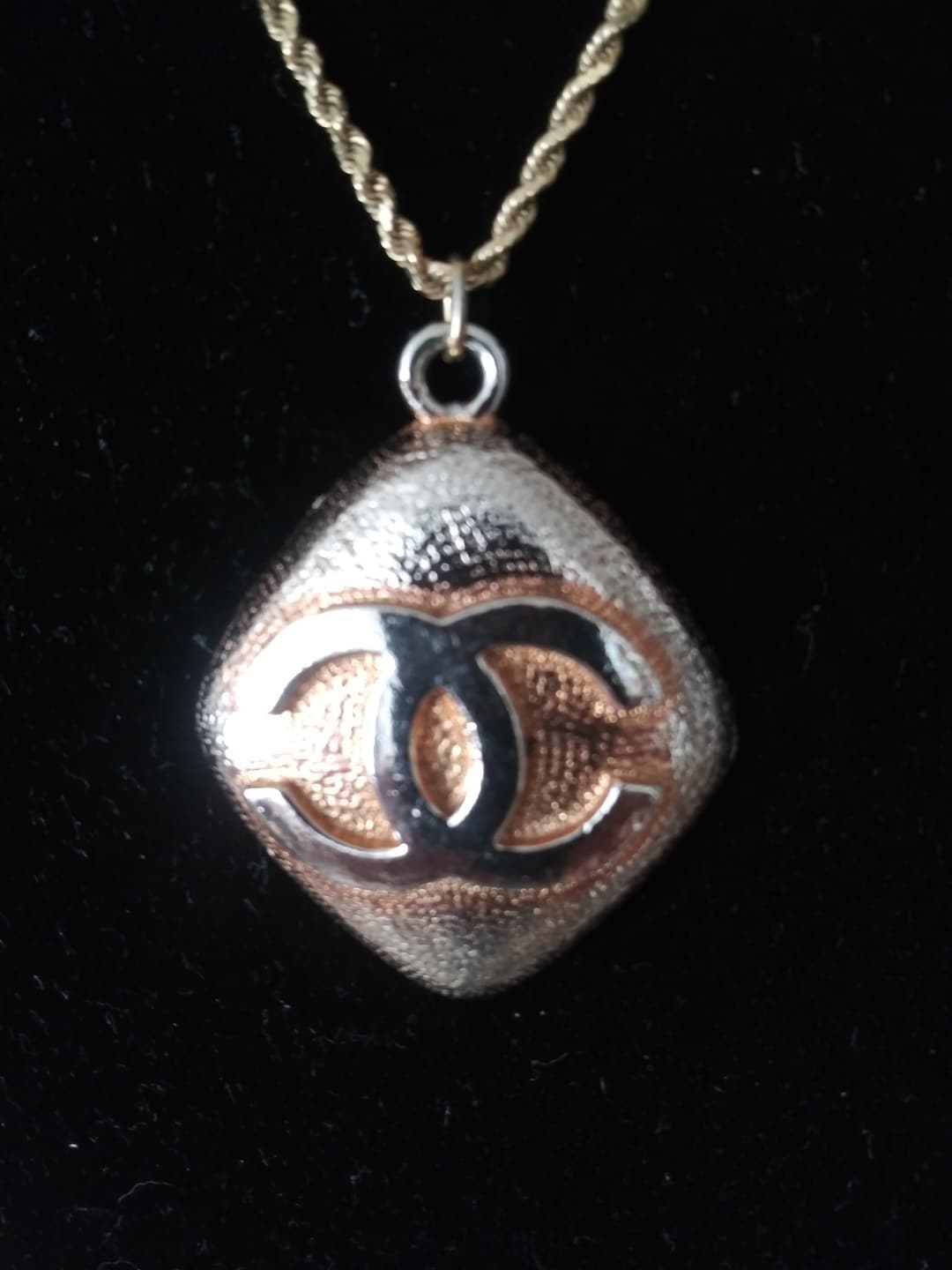 Authentic Vintage Chanel Pendant - Etsy