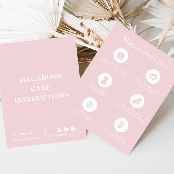 Macaron Packaging - Etsy