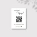 Printable Virtual Bar Tip Sign Template, QR Code Sign, Tip Your ...
