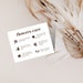 Flowers Care Card Template, Printable Flower Instructions, Florist ...