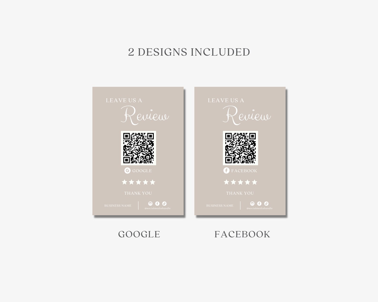 Ask for Review QR Code Sign Template Google Review Sign - Etsy