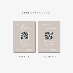 Ask for Review QR Code Sign Template Google Review Sign - Etsy