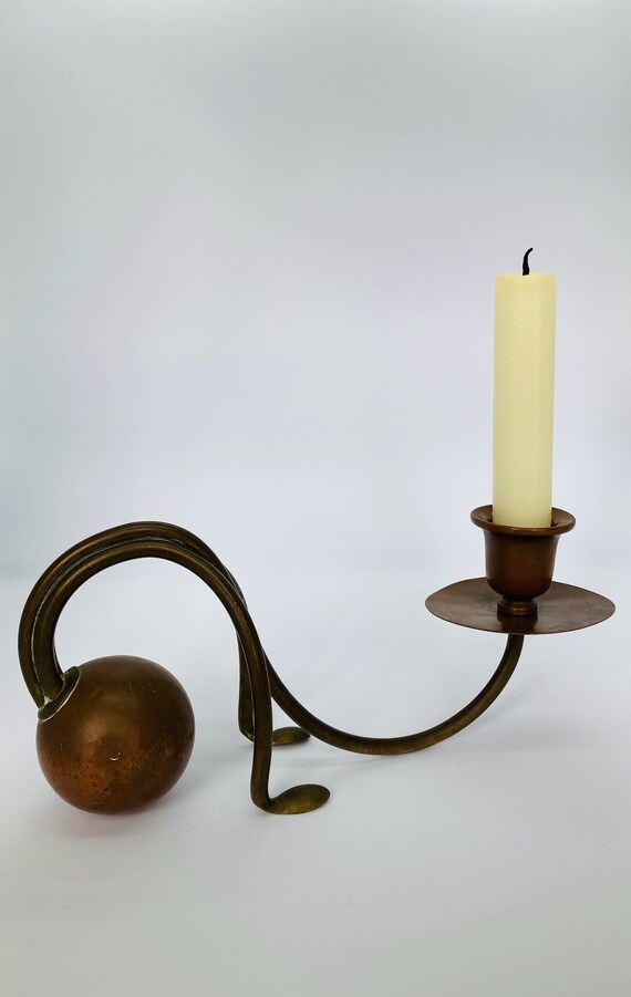Art Nouveau Carl Deffner Esslingen Candle Holder | Etsy