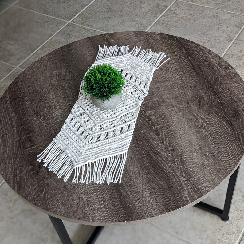 Boho Macrame Table Runner 4 Ft 3 Ft 2 Ft Custom Geometric - Etsy