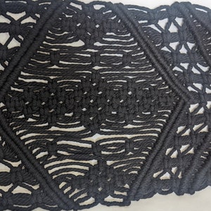 Black Table Runner | Best Seller | Custom Length 3 Ft 4 Ft 5 Ft 6 Ft 7 ...