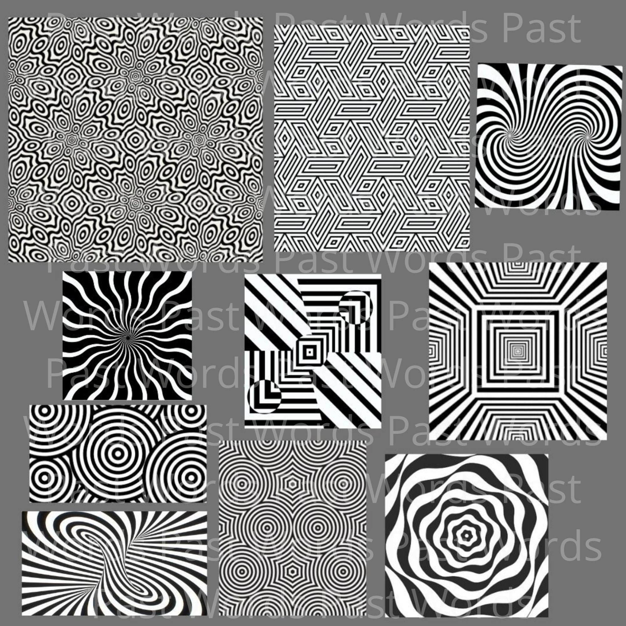 Optical Illusions SVG Illusions SVG Art SVG Trippy Svg - Etsy UK