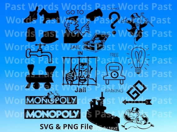 Monopoly SVG Board Game Board Games SVG Family Game Night - Etsy Finland