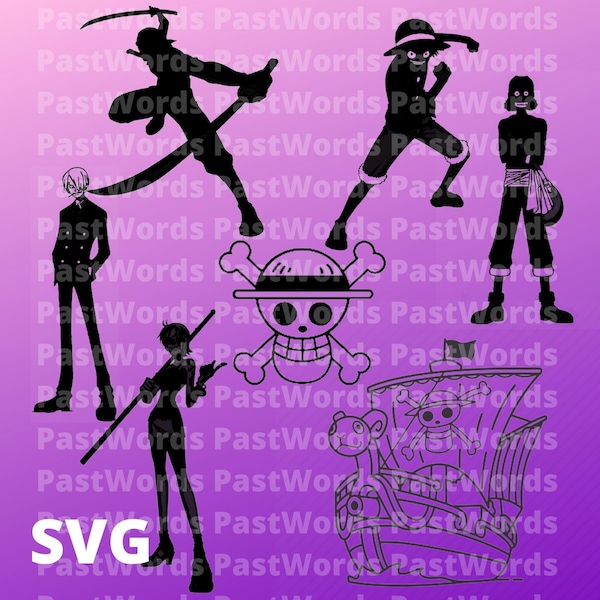 One Piece Svg - Etsy