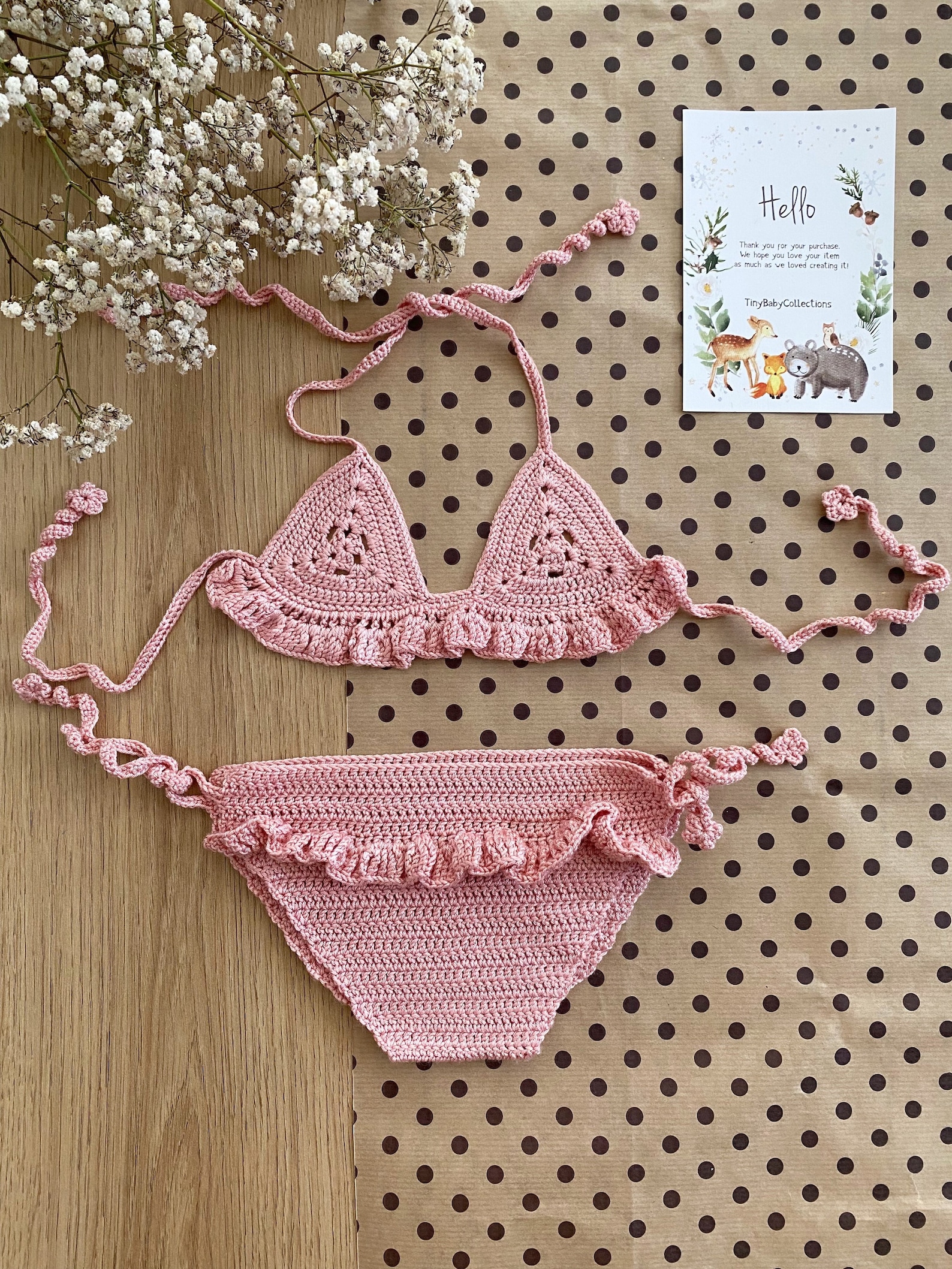 Crochet Baby Bikini Baby Bikini Newborn Photography Prop - Etsy