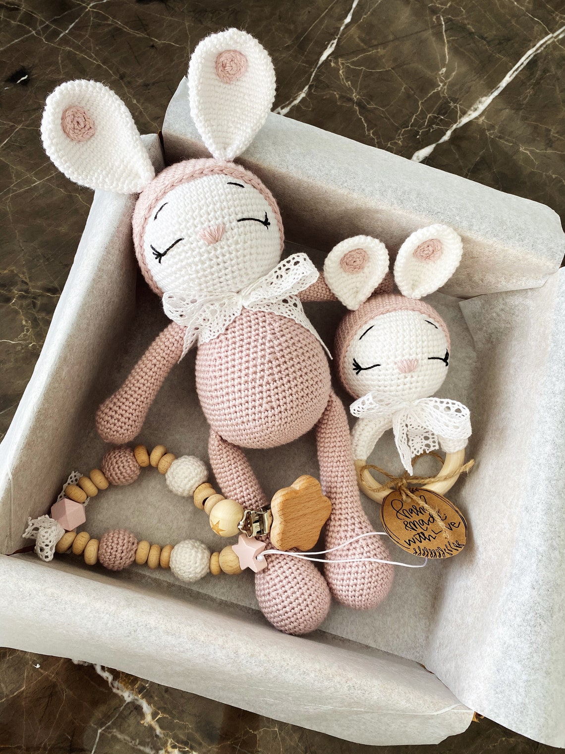 New Baby Gift Baby Shower Gift wooden Rattle Natural Baby - Etsy