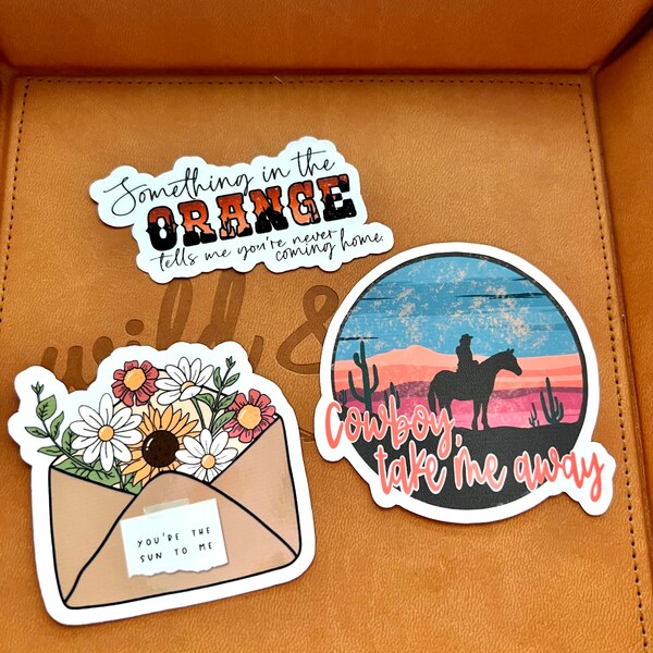 Western Stickers - Etsy