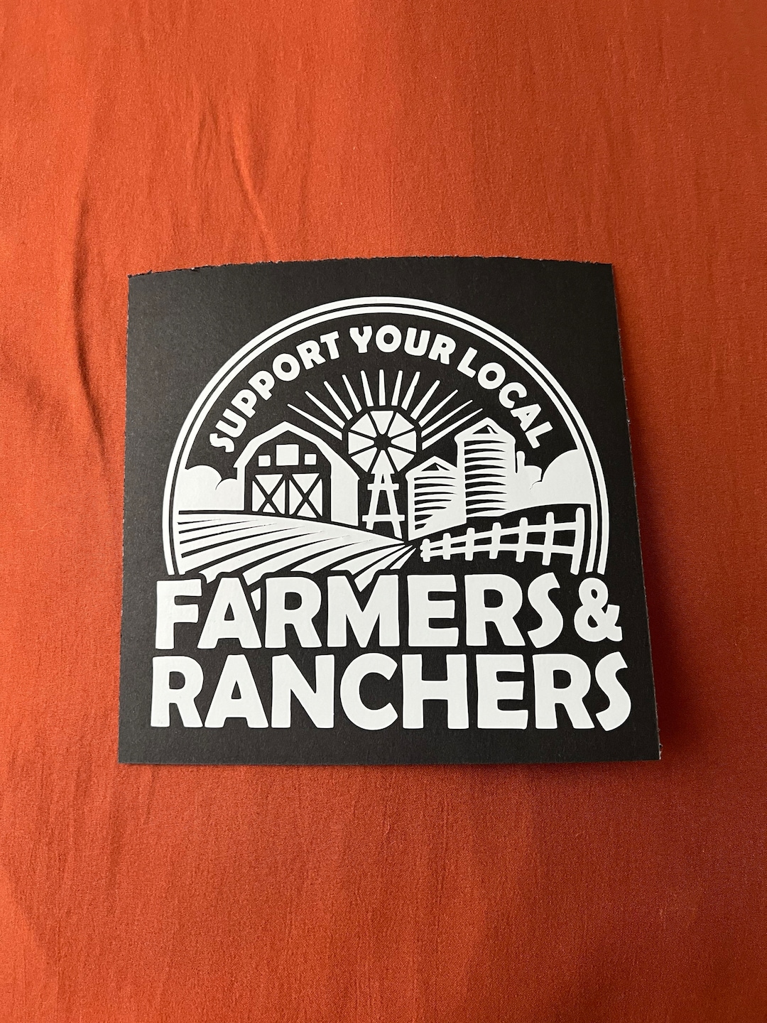 Support Your Local Farmers and Ranchers Decal, Farmer Decal, Rancher ...