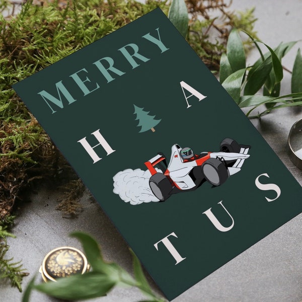 Formula One Greeting Card - Etsy UK
