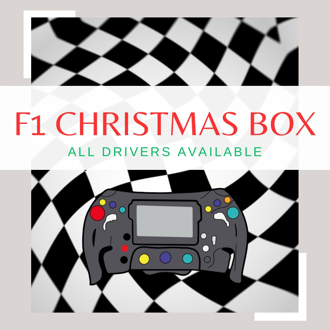 Formula One CHRISTMAS BOX, Print Pack, F1 Inspired Gifts, Motorsport ...