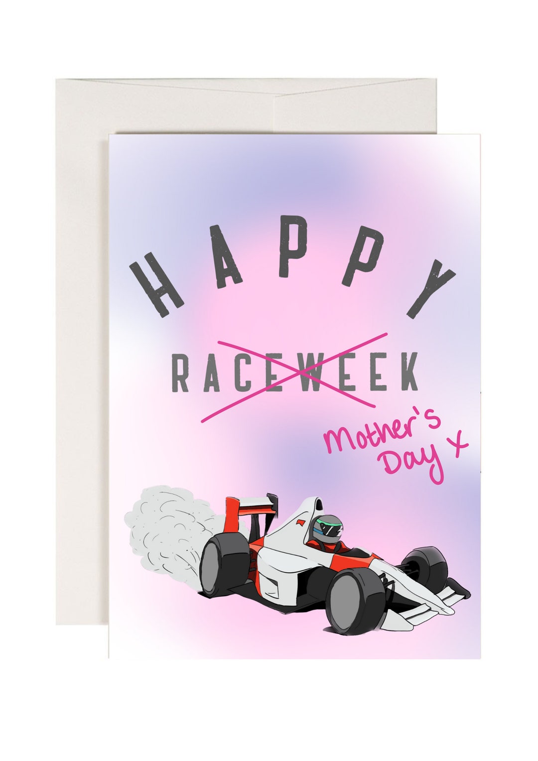 Mother’s Day Formula One Raceweek Funny Greeting Card, F1 Driver Meme ...