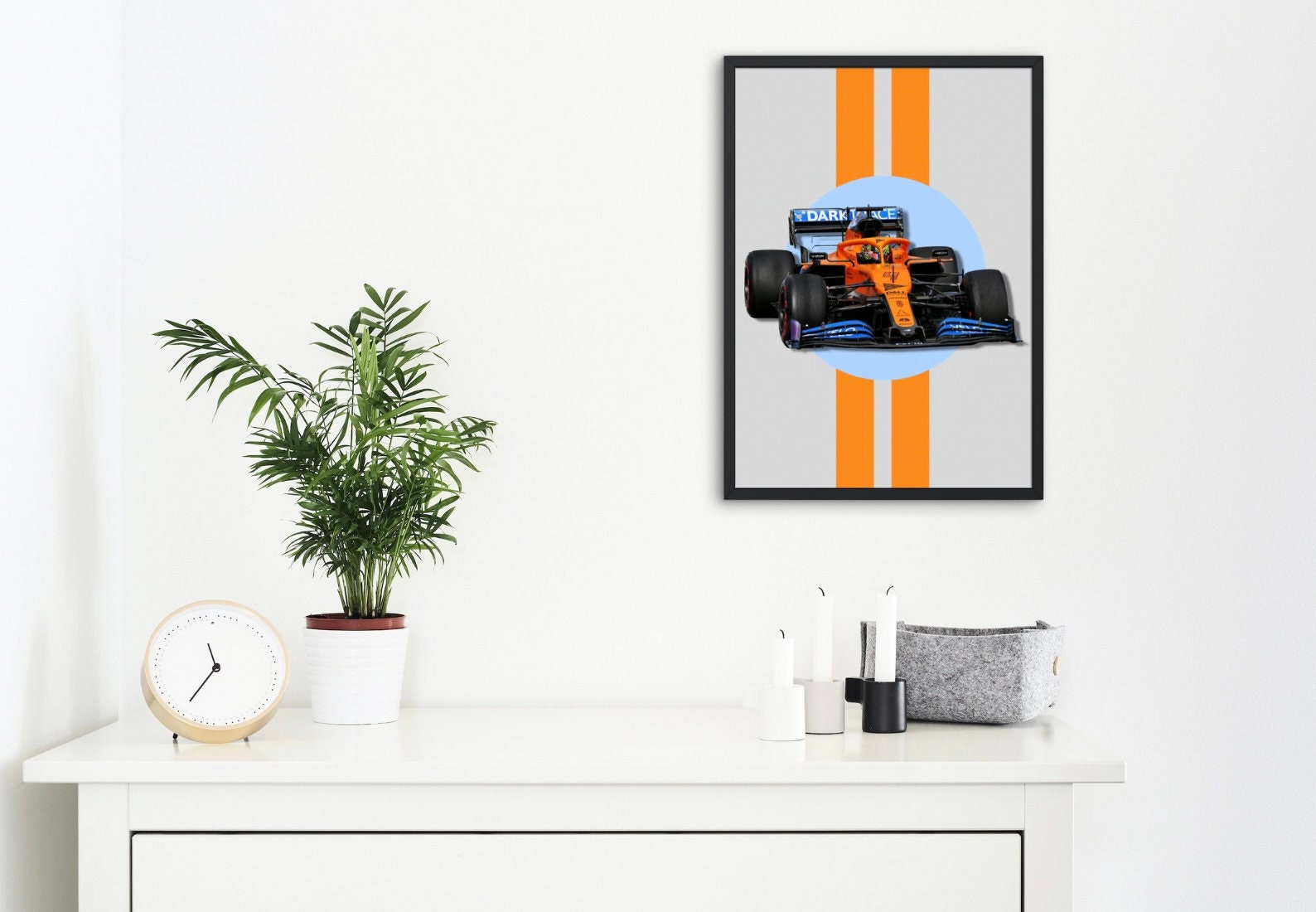 Mclaren F1 Car Livery, Formula 1 Inspired Wall Art, Wall Decor ...