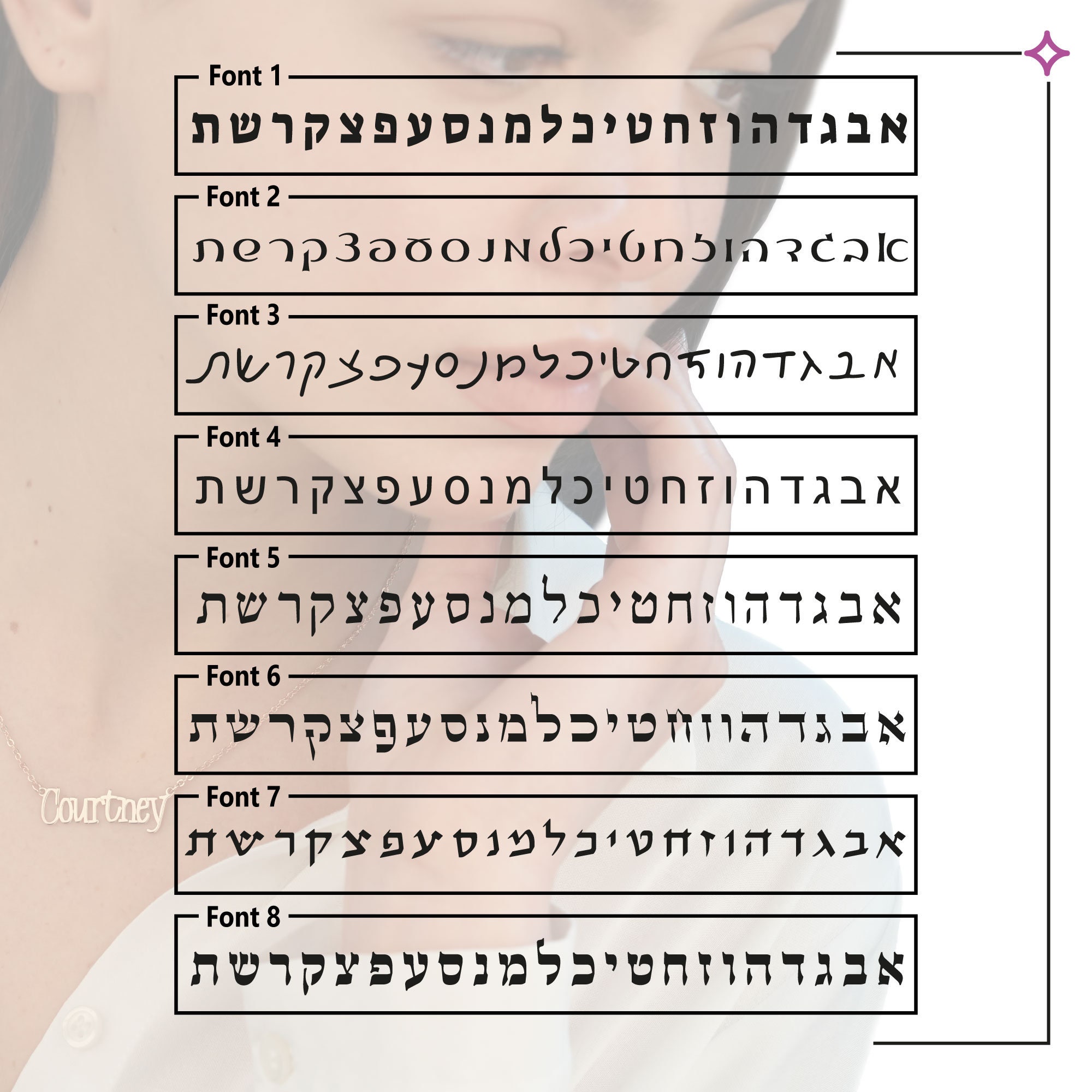 Custom Multiple Hebrew Name Bracelet Hebrew Name Plate - Etsy