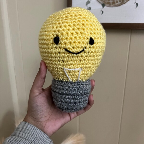 Lightbulb Ii Plush - Etsy