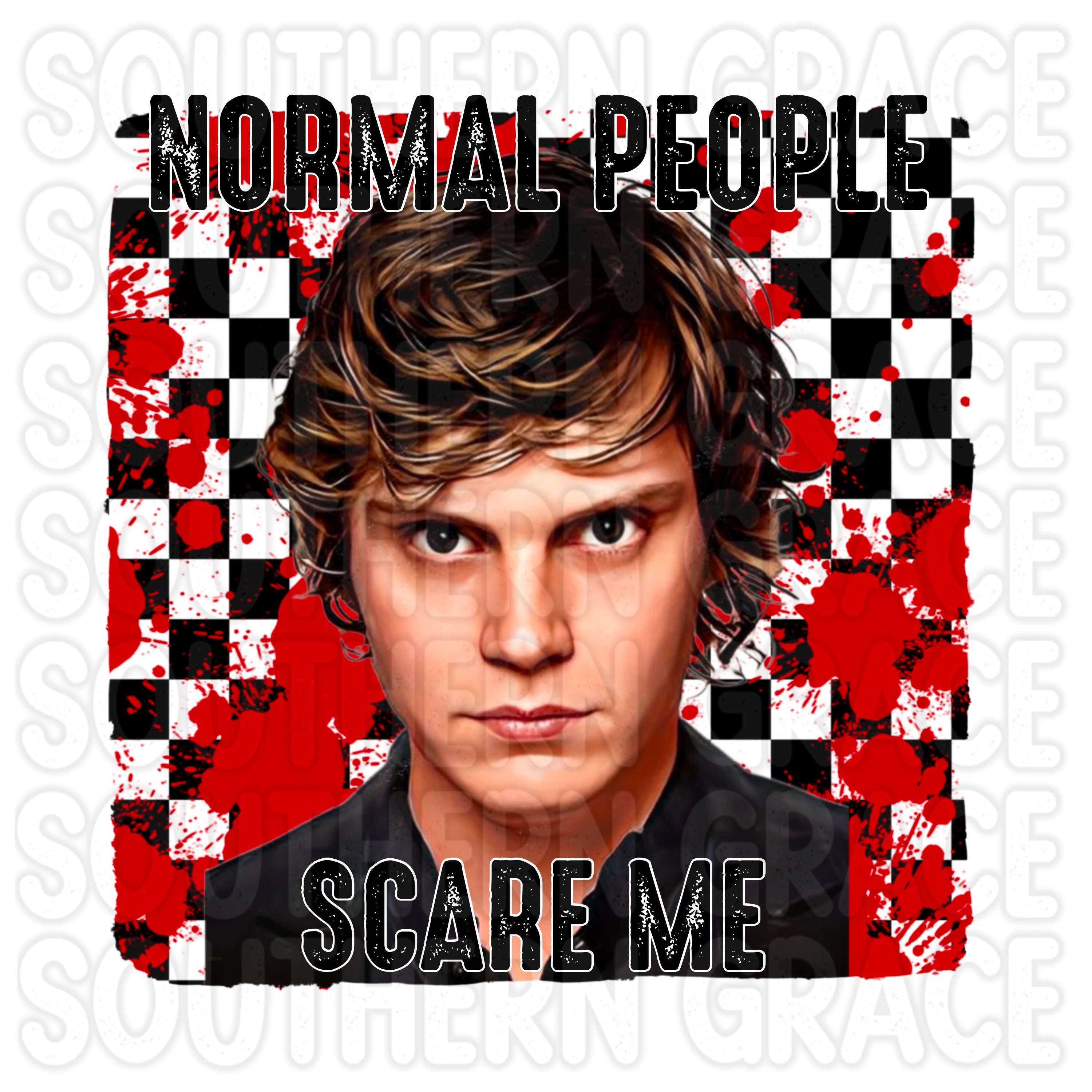 Normal People Scare Me PNG DIGITAL DOWNLOAD - Etsy