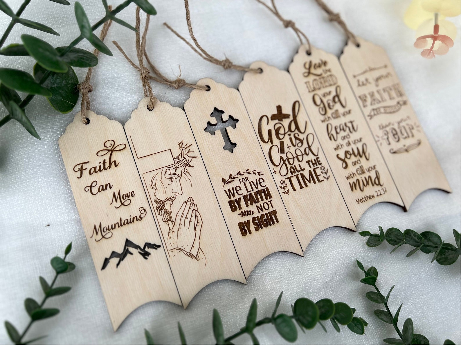 Religious Bookmarks Easter Bookmarks Jesus Christian Design - Etsy