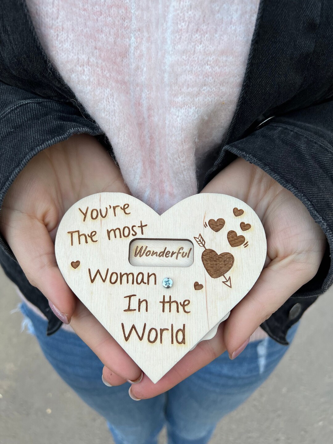 Valentines Heart Message Spin Love Digital File Instant Donwload ...